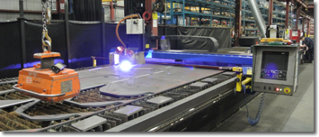 BRANNON STEEL's NEW Cutting Edge Plasma-Bevel Machine - Brannon Steel